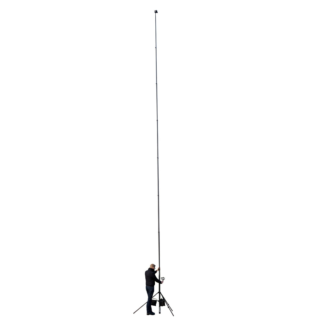 12m 40ft Aerial Survey Camera Mast System for Roof & Asset Inspection ...